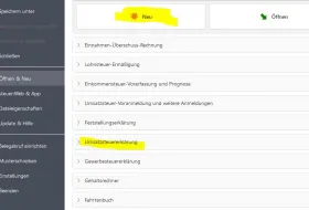 Kleingewerbe mit Umsatzsteuer-Id - WISO Steuer-Sparbuch - Buhl Software ...